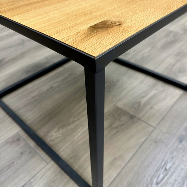 Soho Industrial Oak - XL Nest of 2 Tables (Showroom Clearance) | The ...